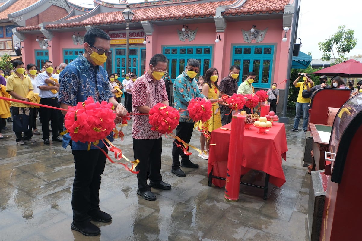 Peresmian dan Kai Guang Altar Dewi Ci Hang Dao Ren dan Altar Dewa Guan ...
