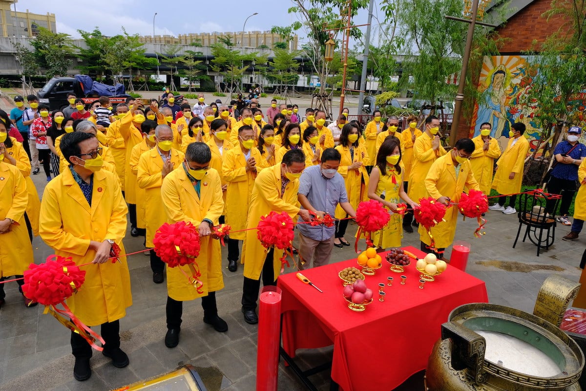 Peresmian dan Kai Guang Altar Dewi Ci Hang Dao Ren dan Altar Dewa Guan ...
